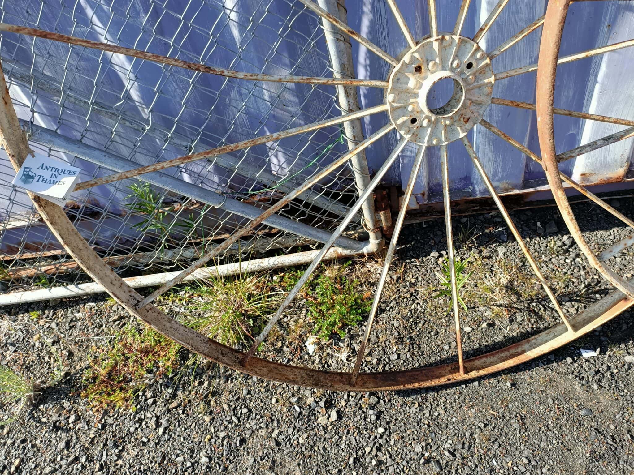 sale sale sale ... pair of Victorian gig wheels - AntiquesThames