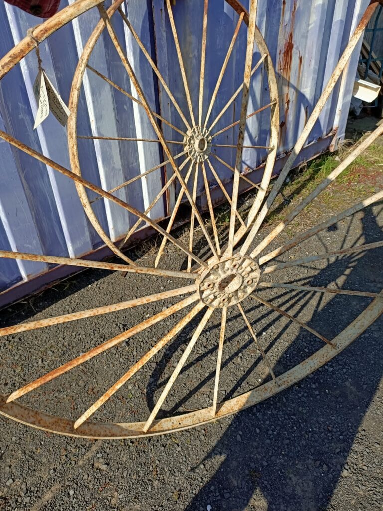 sale sale sale ... pair of Victorian gig wheels - AntiquesThames